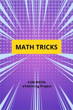 Book Creator | MATH TRICKS