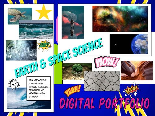 Book Creator | Digital Portfolio- Earth & Space Science