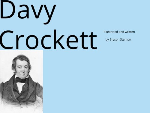 Book Creator | Davy Crockett