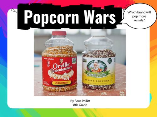 Book Creator | Popcorn Wars