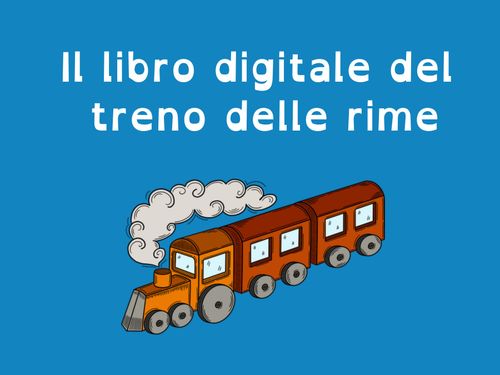 Book Creator | il treno delle rime