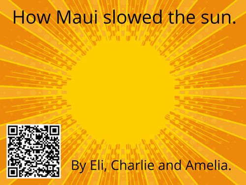 Book Creator | How Maui slowed the sun
