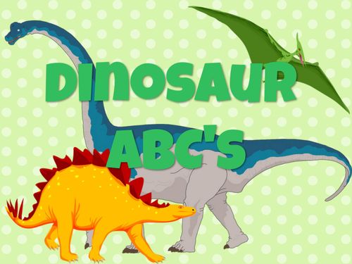 Book Creator | Dinosaurs ABC's