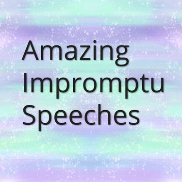 Book Creator | Amazing Impromptu Speeches