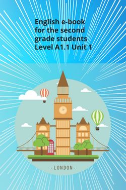 Book Creator | Unit 1 English e-book