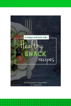 Book Creator | Healthy Snack Recipes