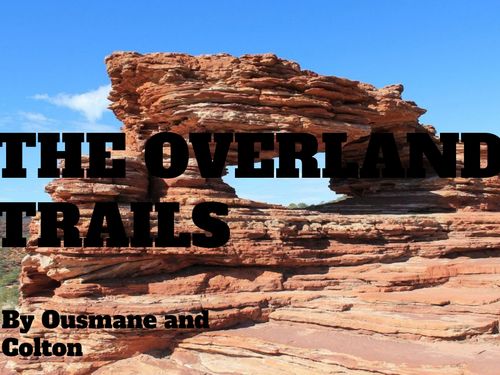 Book Creator | The Overland Trails