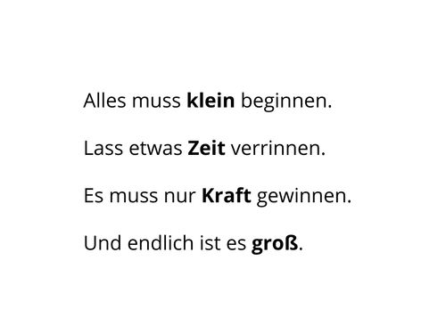 Book Creator | Alles muss klein beginnen
