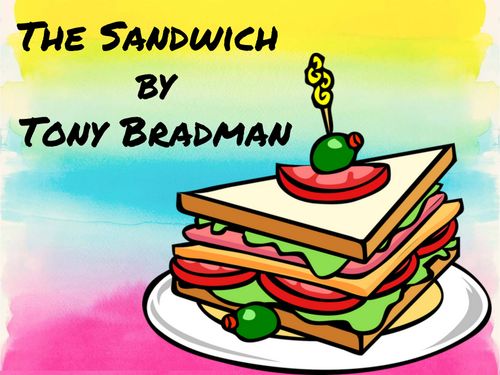 Book Creator | The Sandwich by Tony Bradman