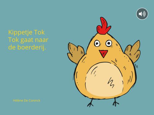 Book Creator | Kippetje Tok Tok gaat naar de boerderij