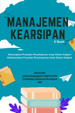 Book Creator | Manajemen Kearsipan_Lestiani