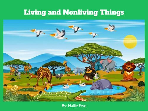 Book Creator | Living & Nonliving Things