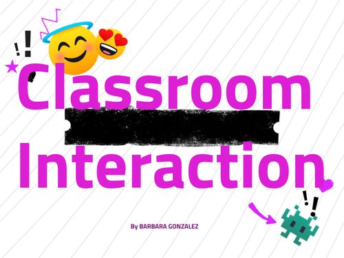 Book Creator | Classroom Interaction