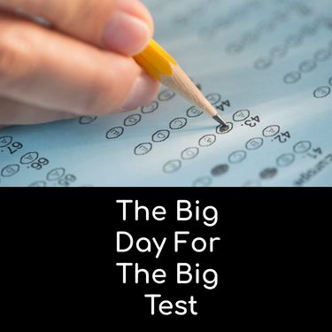 Book Creator | The Big day For The Big Test