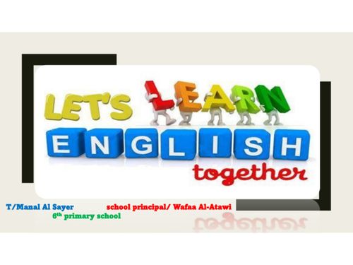 Book Creator | Let's learn English