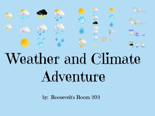 Book Creator | Weather and Climate