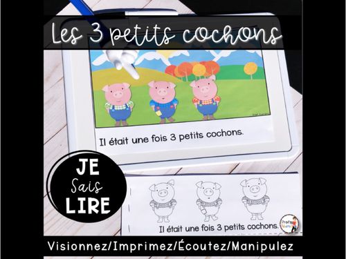 Book Creator | 3 petits cochons - Je sais lire