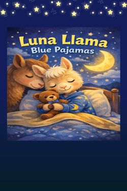 Book Creator | LUNA LLAMA BLUE PAJAMA