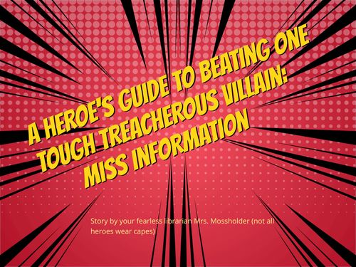 Book Creator | Miss Information