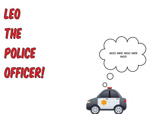 Book Creator | Leo the police officer