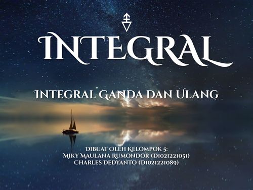 Book Creator | INTEGRAL GANDA DAN LIPAT