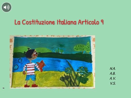 Book Creator | Articolo 9 della Costituzione Italiana