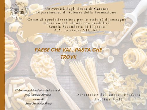 Book Creator | Paese che vai...pasta che trovi!