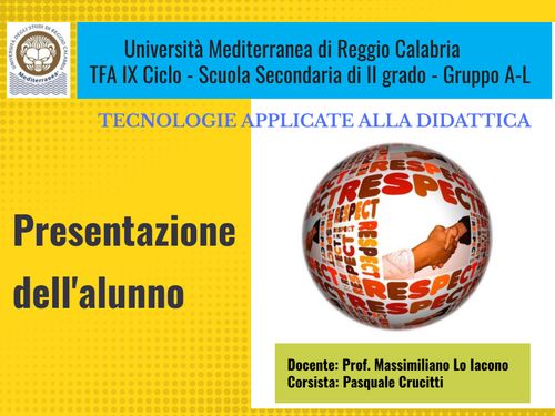 Book Creator | Presentazione dell’alunno
