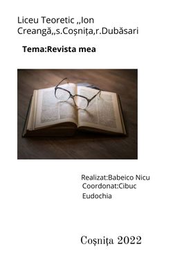 Book Creator | Revista mea