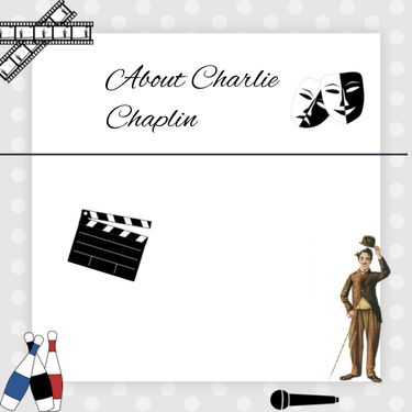 Book Creator | Charlie Chaplin