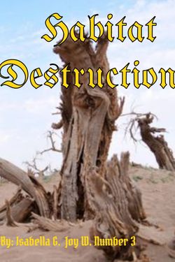 Book Creator | Habitat Destruction