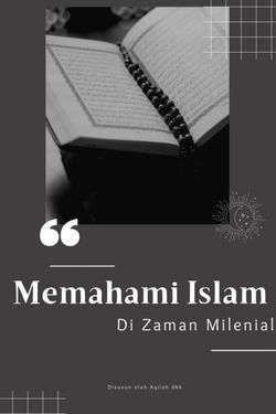 Book Creator | Memahami Islam Dizaman Milenial