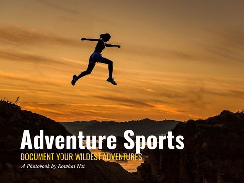 Book Creator | Adventure Sports