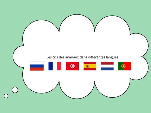 Book Creator | Éveil aux langues - les cris des animaux dans ...