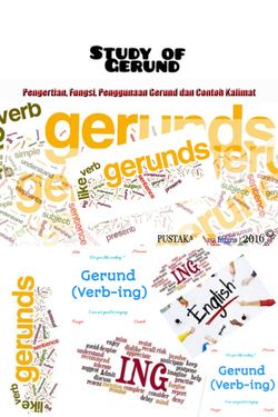 Book Creator | study of gerund