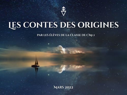 Book Creator | Les contes des origines