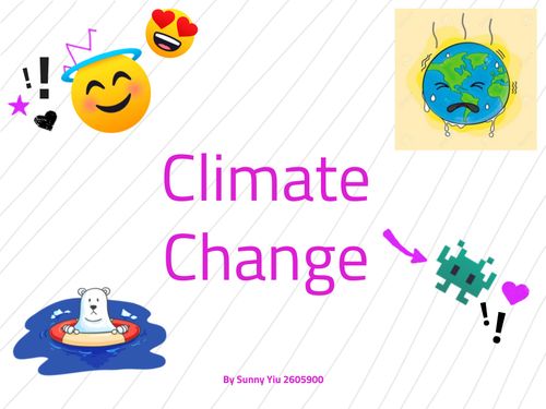 Book Creator | CLIMATE CHANGE
