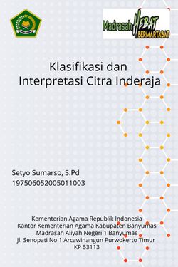 Book Creator | Interpretasi Citra Inderaja