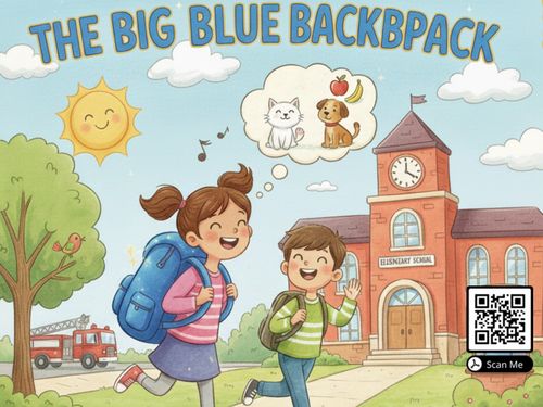 Book Creator | THE BIG, BLUE BACKPACK
