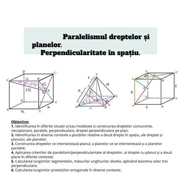 Book Creator | Paralelismul dreptelor și planelor. Perpendicularitate ...