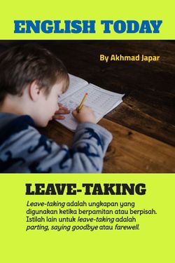 Book Creator | Leave-taking