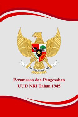 Book Creator | Perumusan dan Pengesahan UUD 1945