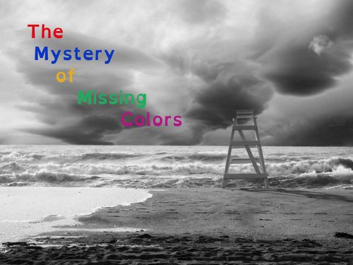 Book Creator | The Mystery of Missing Colors