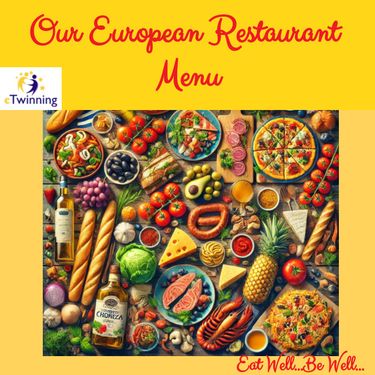 Book Creator | Our European Restaurant Menu