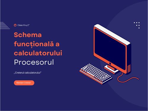 Book Creator | Schema funcțională a calculatorului - Procesorul
