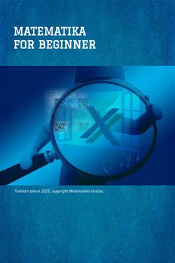 Book Creator | Mathematics for Beginner