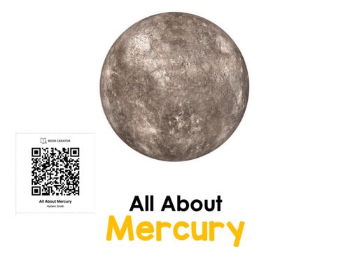 Book Creator | All About Mercury