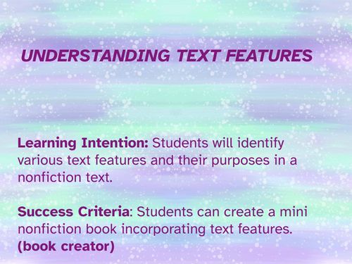 Book Creator | Text Feature LP