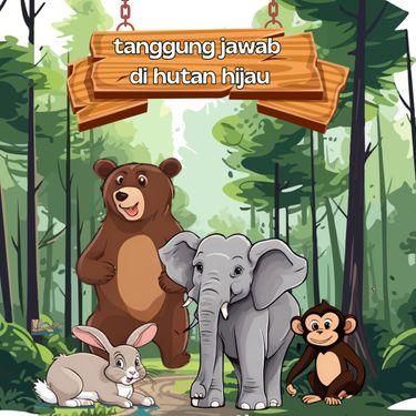 Book Creator | e book cergam tanggung jawab di hutan hijau