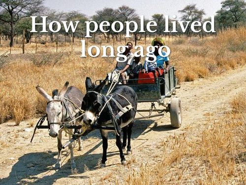 Book Creator | How people lived long ago